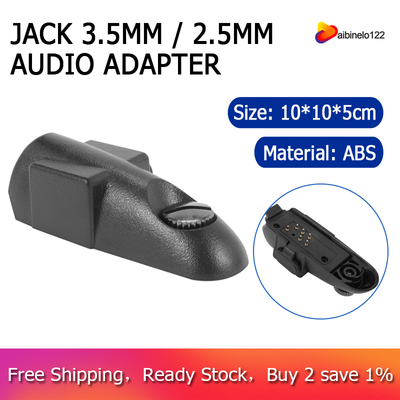 [COD] [Free Shipping] [On Sale] 2pin Jack 3.5mm / 2.5mm Audio Adapter ...