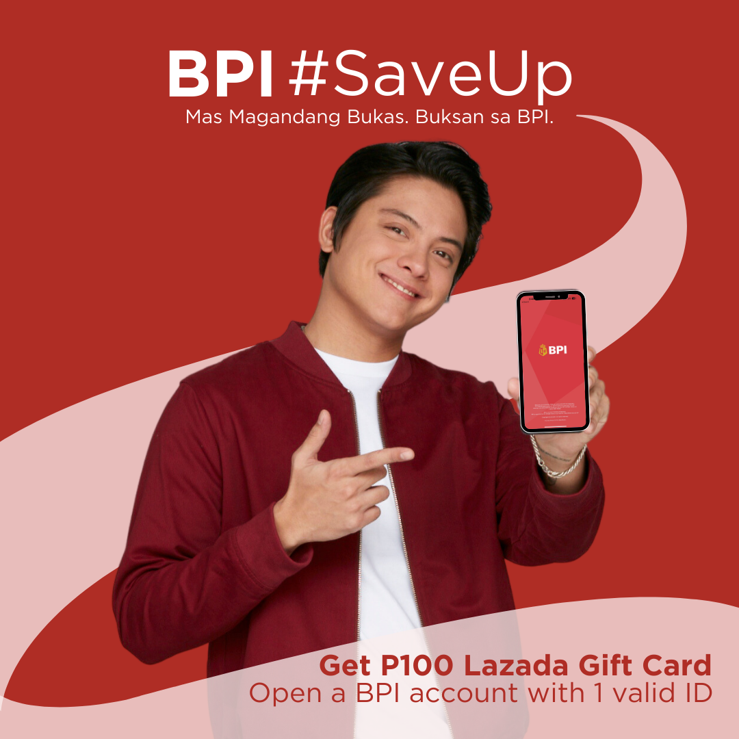 BPI #SaveUp Account Opening | Lazada PH