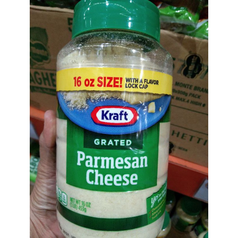 Kraft Grated Parmesan Cheese 453g | Lazada PH