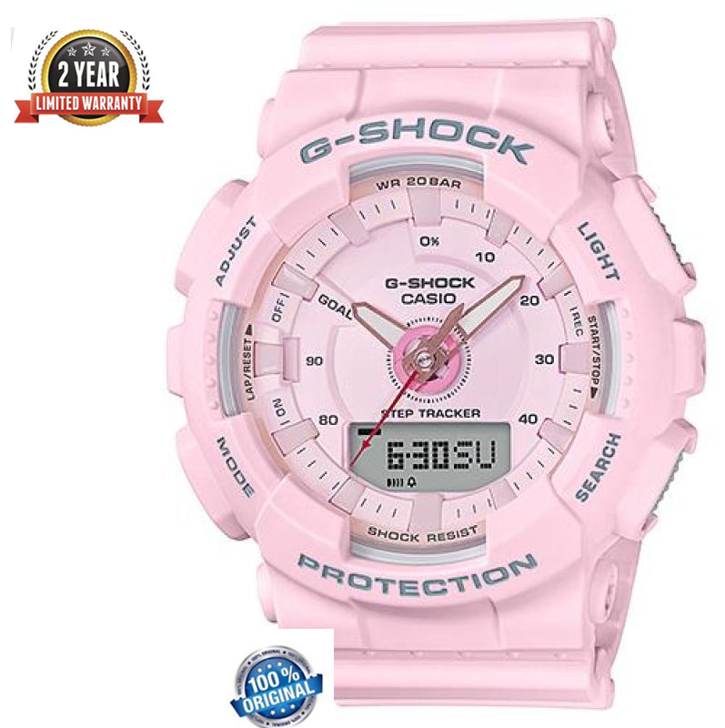 Original G-Shock Baby pink Color Step Tracker Sporty style Women Watch ...