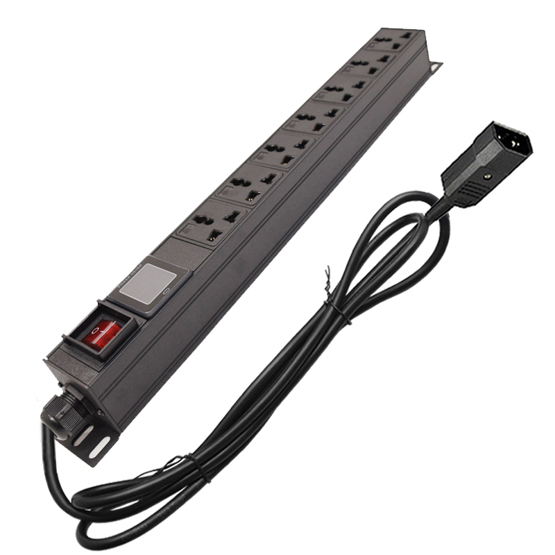 Smart PDU Power Strip Voltmeter Ammeter Power Energy Meter Switch 7Ways ...