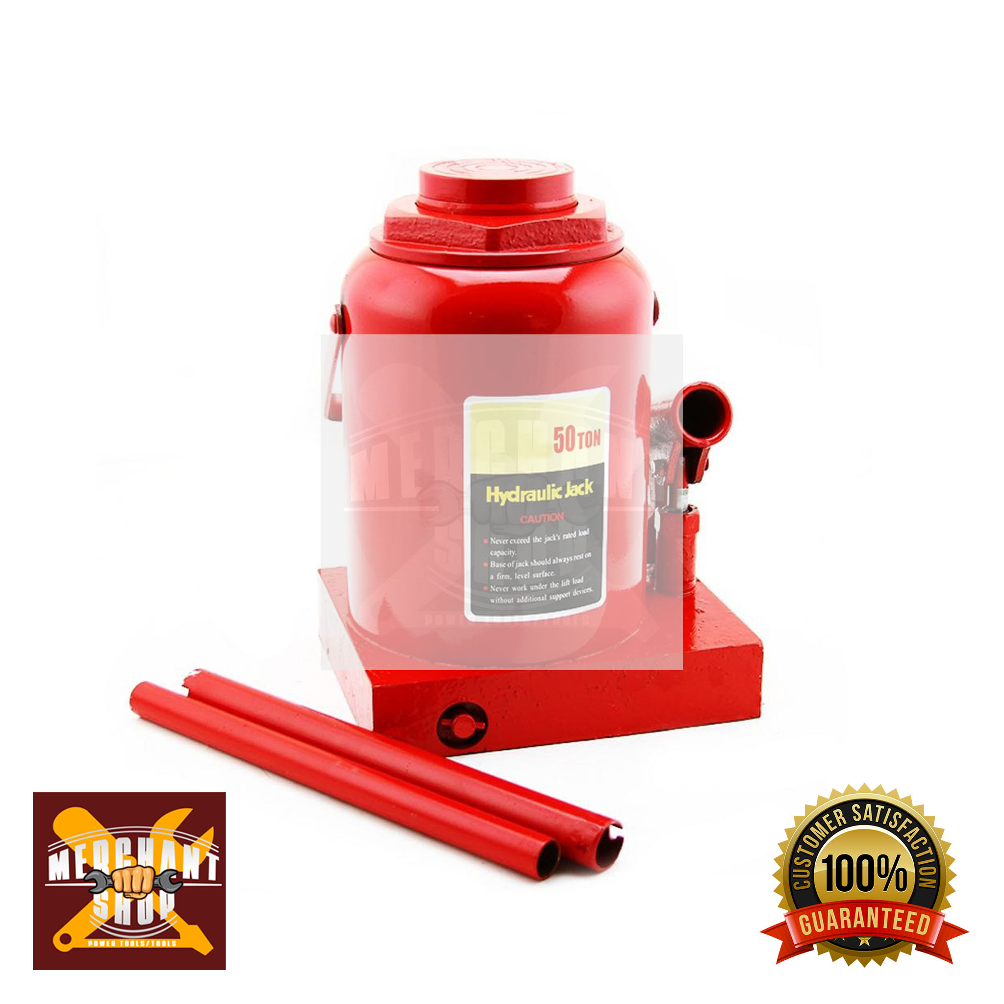 Extra Heavy Duty Bottle Type Hydraulic Jack 50 tons ( ORIGINAL ...