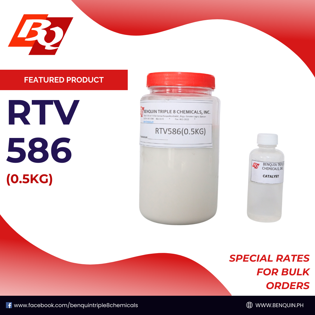 Silicone Rubber RTV 586 0.5kg | Lazada PH