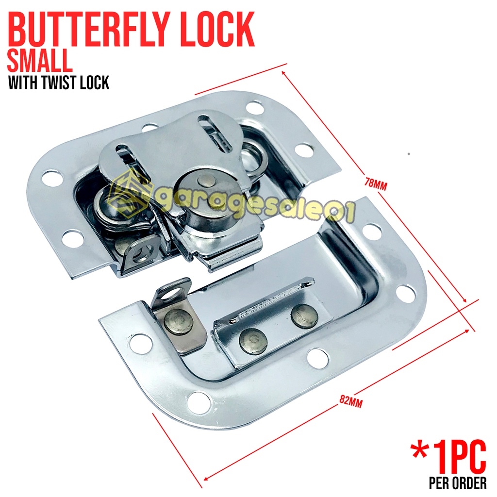 ☑ ⚡Flight Case Butterfly Twist Lock⚡ | Lazada PH