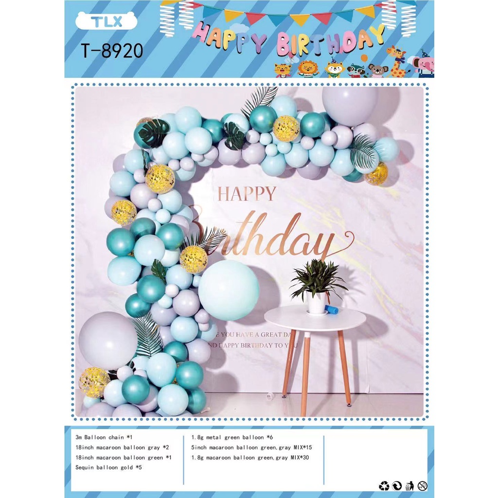 Avenger Theme Party Balloon Garland Decoration Set Spiderman Captain ...