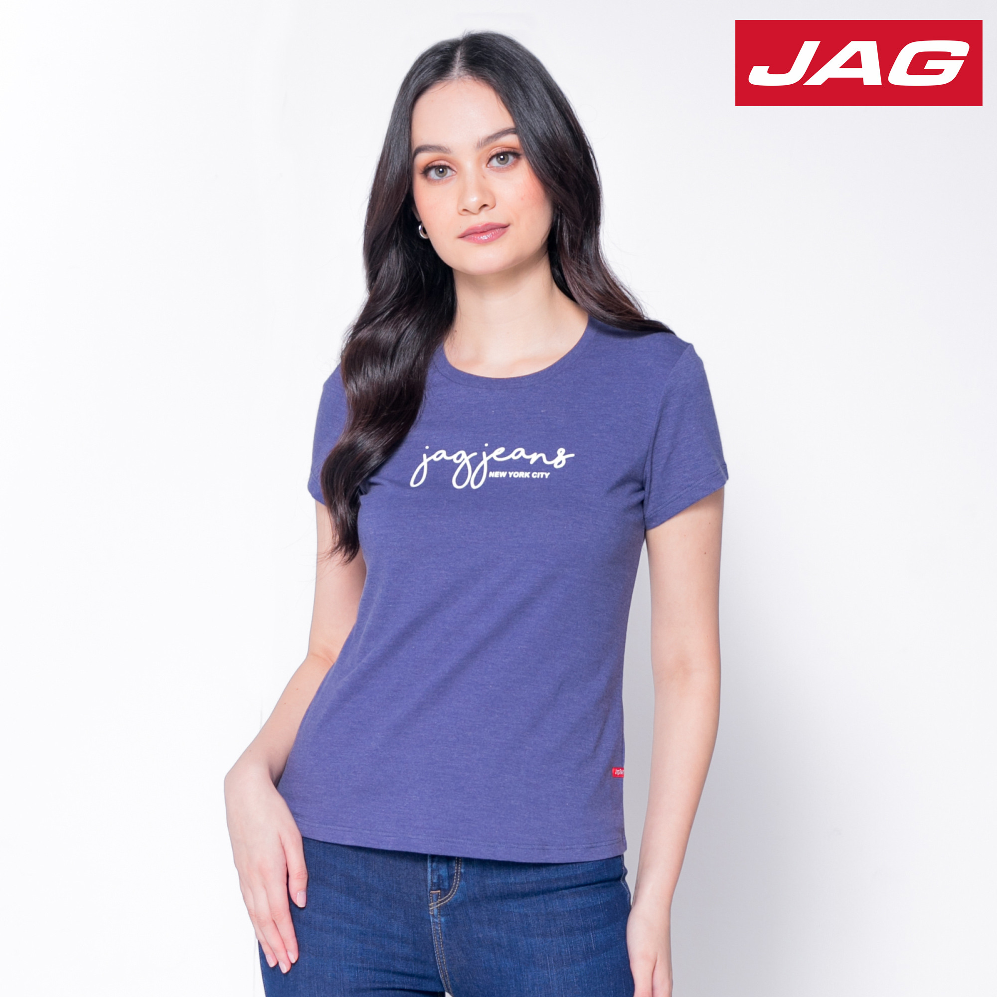 Jag Ladies' NYC Script Tee | Lazada PH