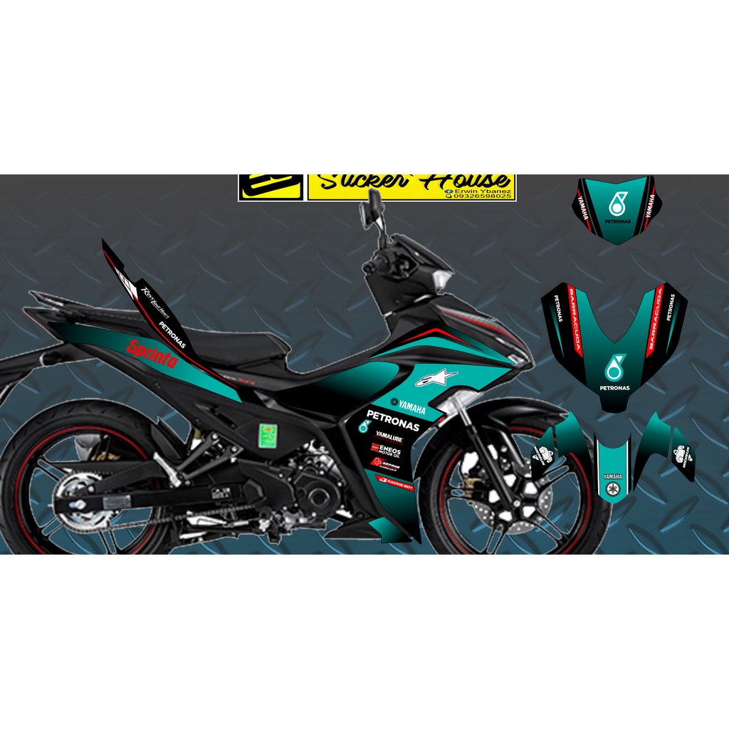 立即发货 Sniper 155 Decals Laminated | Lazada PH