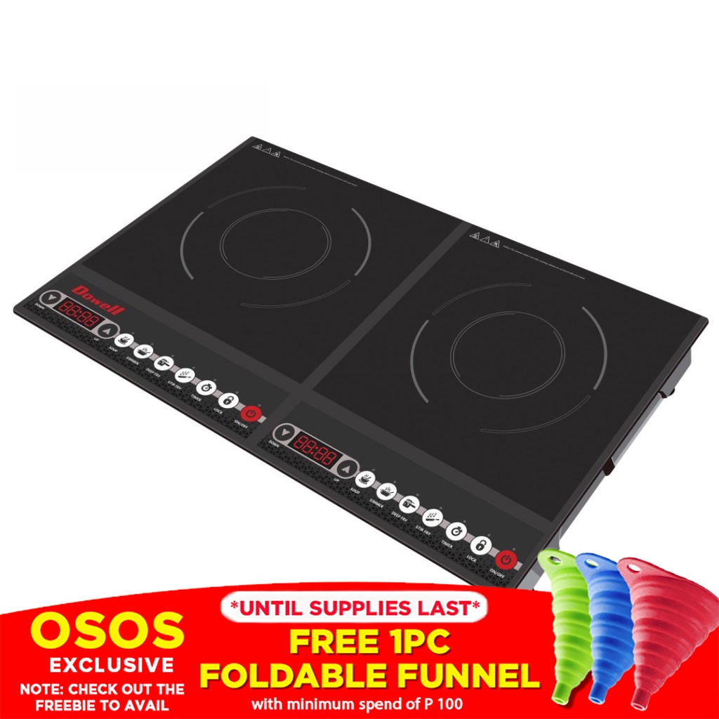 Dowell Original Dual Hobs Induction Cooker with 10 Level Temperature IC ...