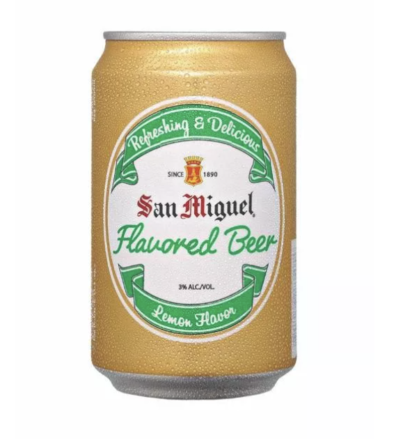 Budweiser Heineken Premium Lager Beer Can San Mig Light 330 ml Lemon ...