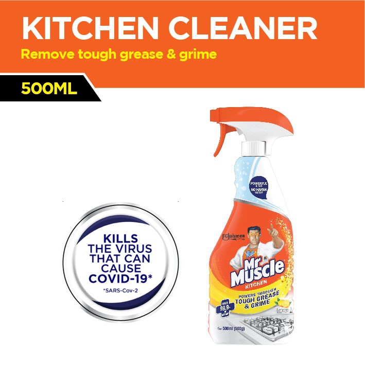 Mr. Muscle Kitchen Cleaner 500 ml | Lazada PH