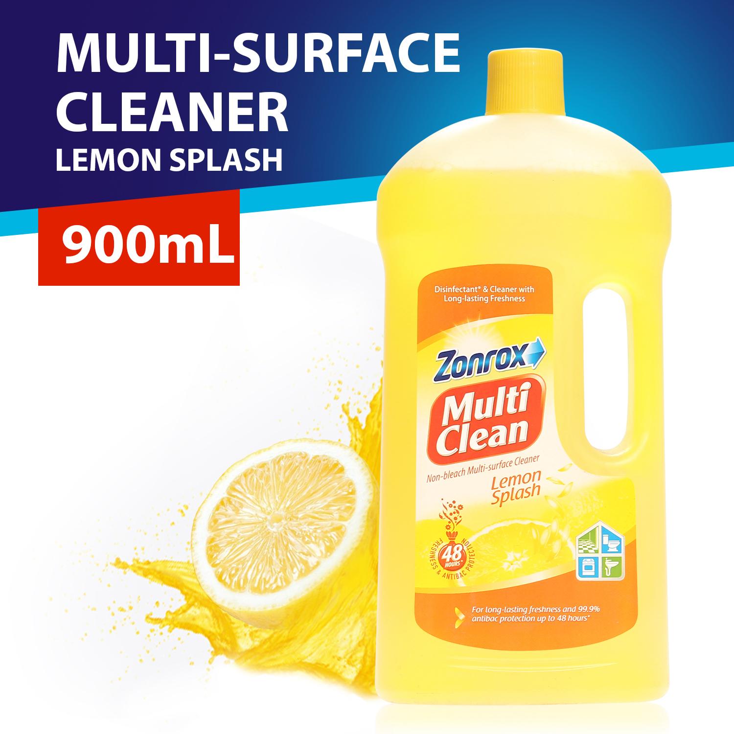 Zonrox Multi Clean Lemon Splash (900 mL) | Lazada PH