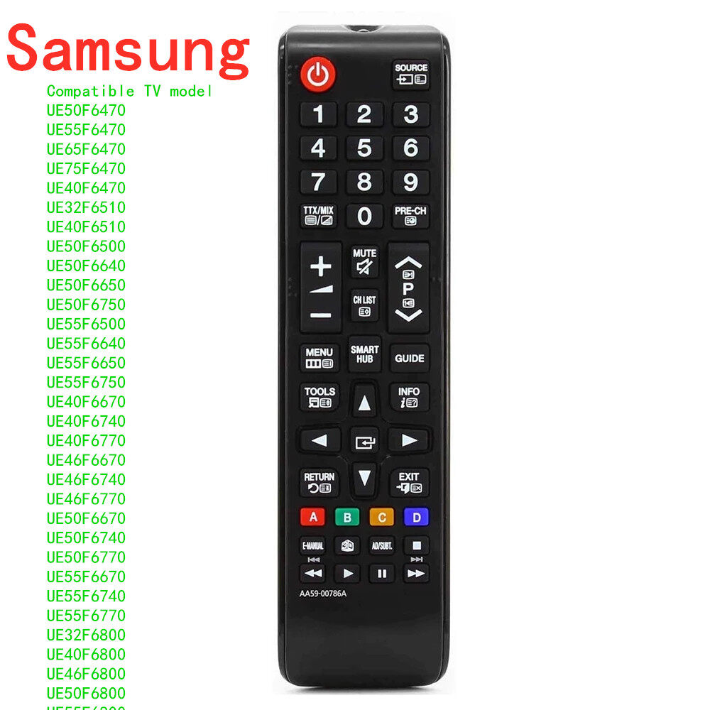 Samsung Replacement AA59-00786A AA5900786A Remote Control for Samsung ...
