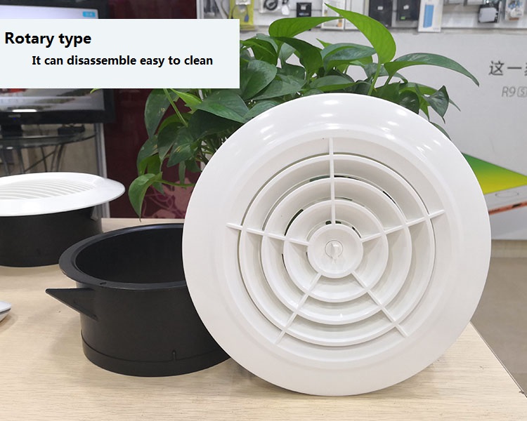 100mm 4inch / 150mm 6inch / 200mm 8inch Air Vent Extract Valve Grille ...