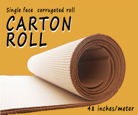 (42, 48 inches)1 meter Single Face Corrugated Carton Roll Best ...