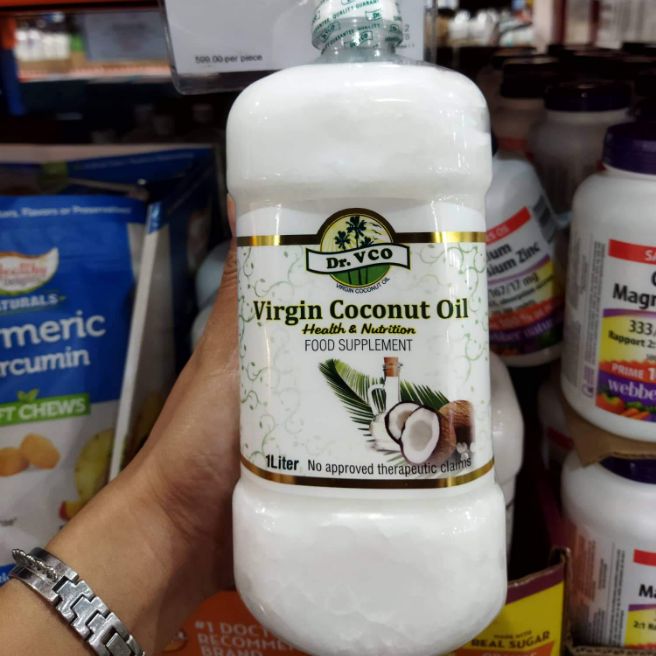 Dr. VCO VIRGIN COCONUT OIL, food supplement (1 liter) | Lazada PH
