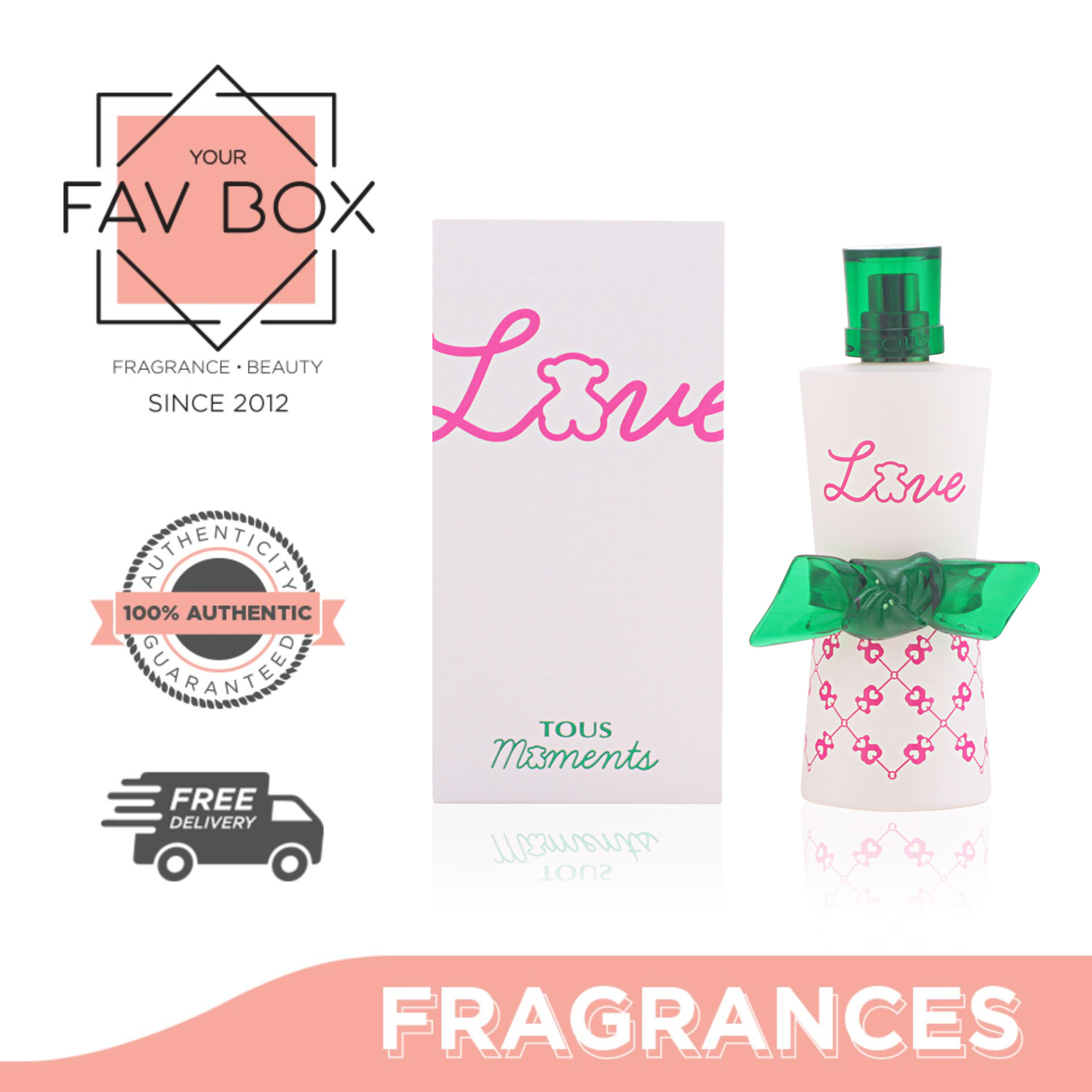 YOUR FAV BOX Tous Love Moments Eau De Toilette 90ml | Lazada PH