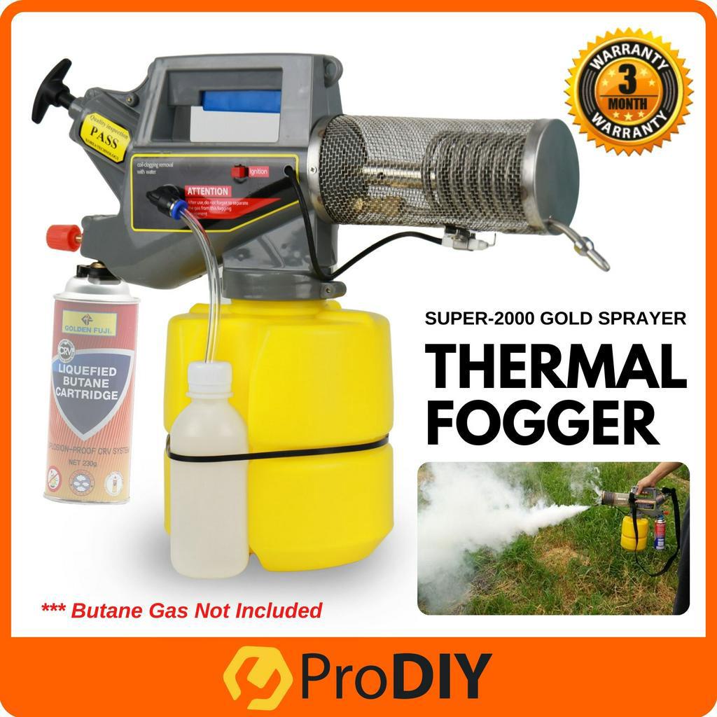 2L household mini heat Fogger Thermal machine spray fumigator Mosquito ...