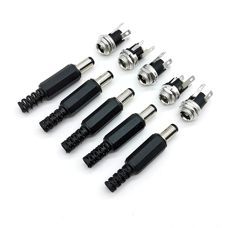 5.5mmx2.5mm 5.5x2.5mm DC Power Supply Plug Connector DC025M Female ...