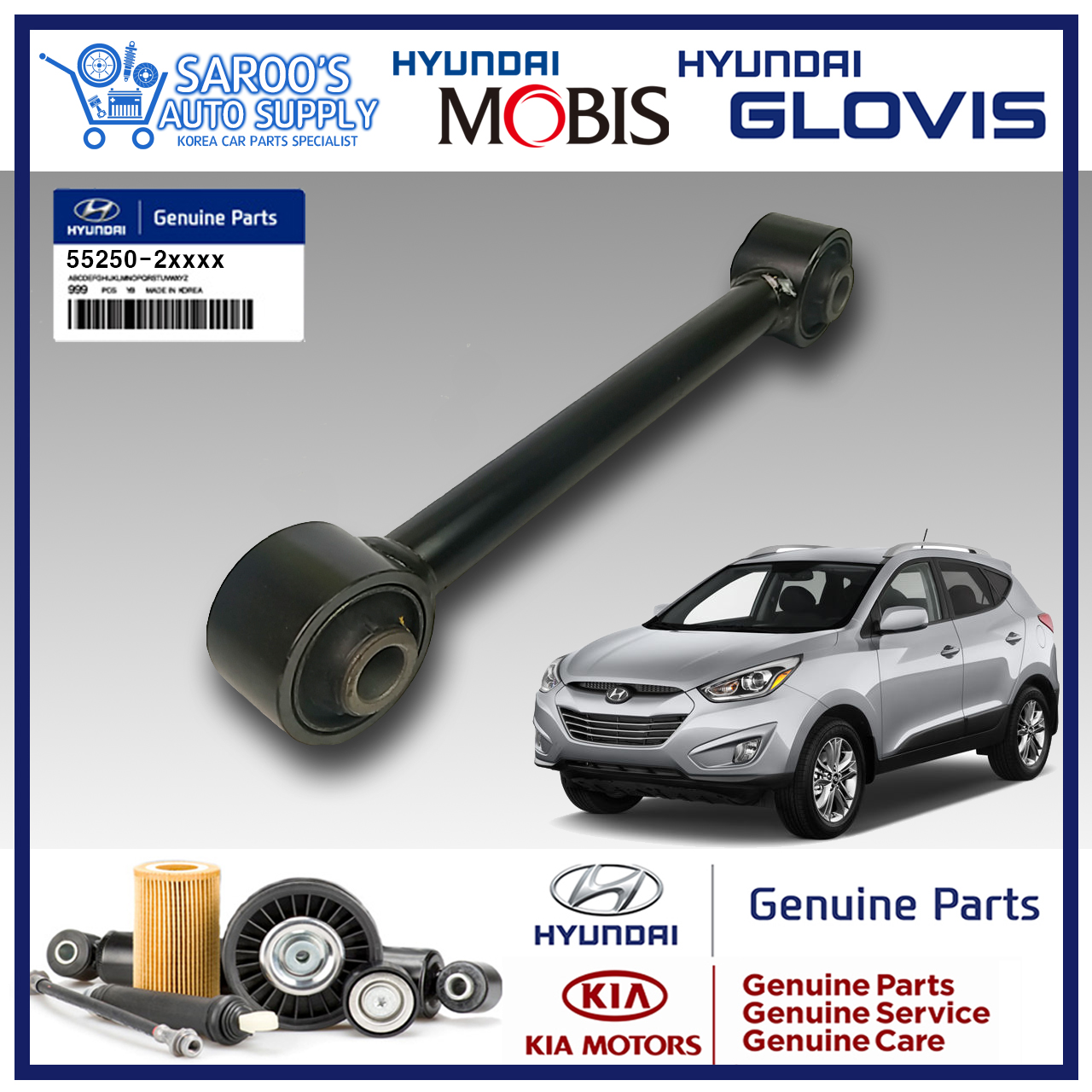 [Genuine] Suspension Arm Assist Rear For Hyundai Tucson , 2010-2014 ...