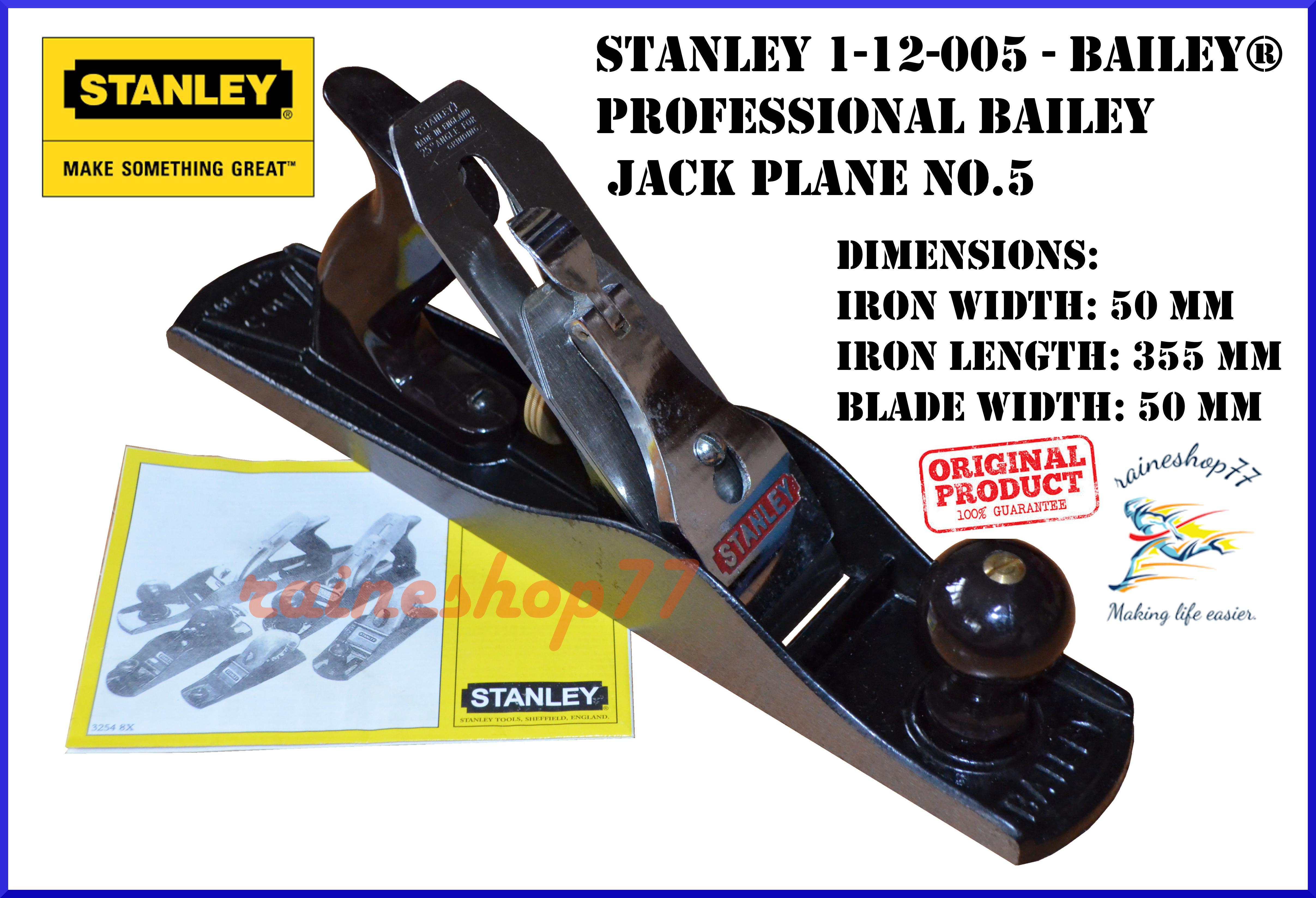 Original Stanley Bailey Jack Plane No.5 Wood Hand Planer Bailey Series ...