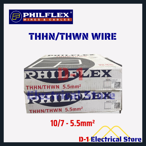 PHILFLEX THHN/THWN Wire 5.5mm² (10/7) | Lazada PH