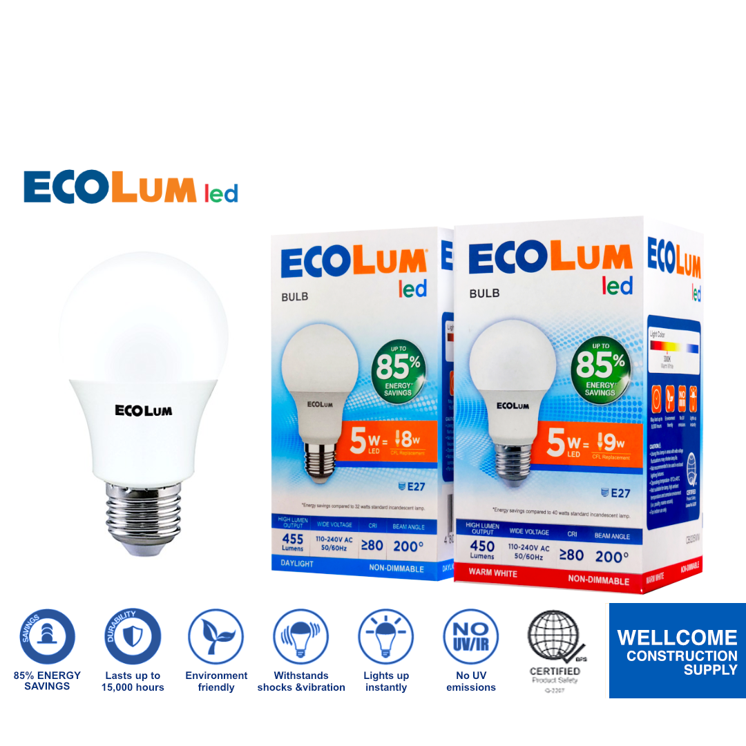50pcs Firefly Ecolum Light Emitting Diode LED Light Bulb 3W, 5W, 7W, 9W ...