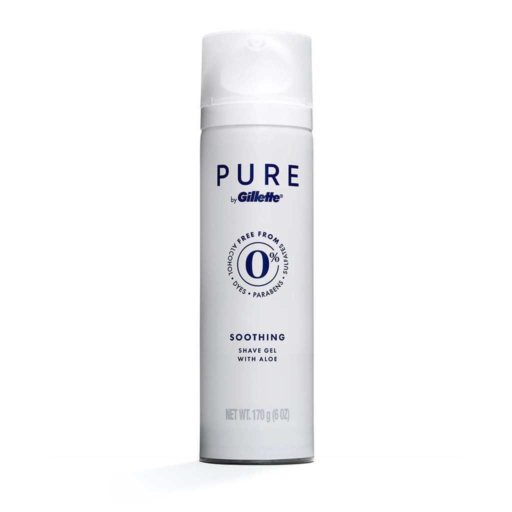 Pure by Gillette Soothing Shave Gel With Aloe 170gb3C | Lazada PH