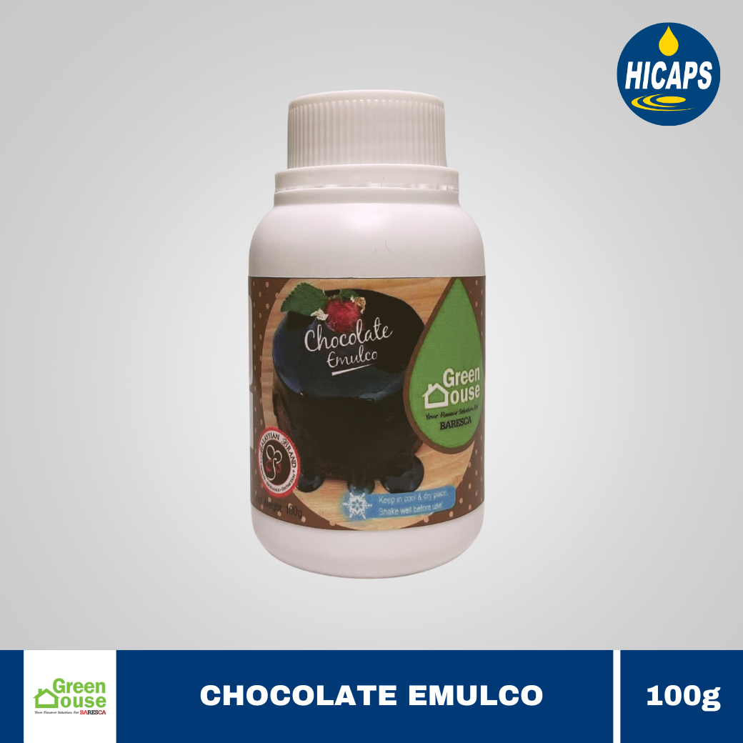 HICAPS Greenhouse Chocolate Emulco 100g (Flavor and Color) | Lazada PH