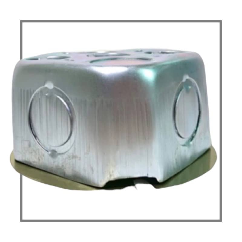 METAL JUNCTION BOX W/ COVER | SK Electrical Supply | Lazada PH