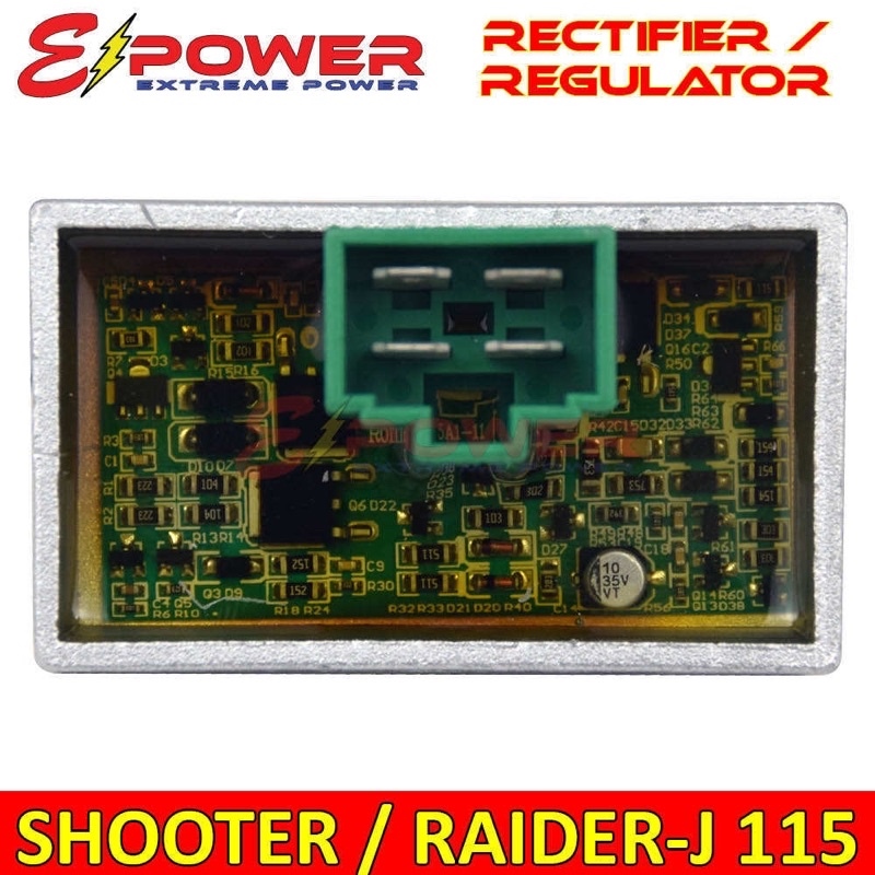 New 2023 SUZUKI SHOOTER / RAIDER J 115 RECTIFIER/ REGULATOR E POWER ...