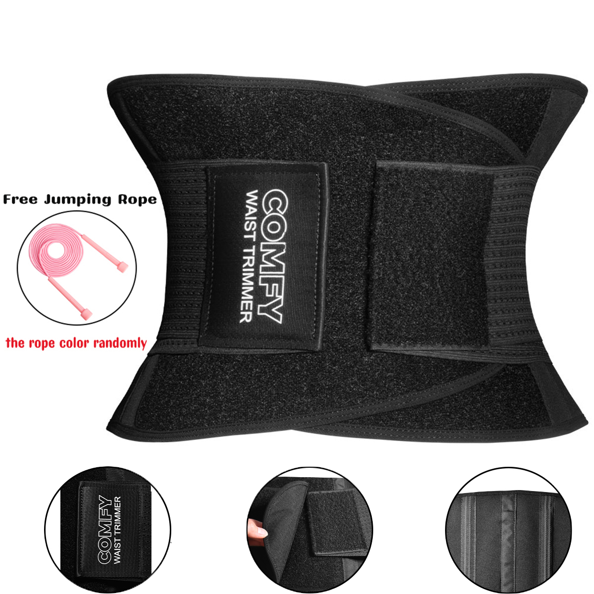 COMFY Slimming Belt Waist Shaper High Gear Girdle Slimming Tummy Shaper ...
