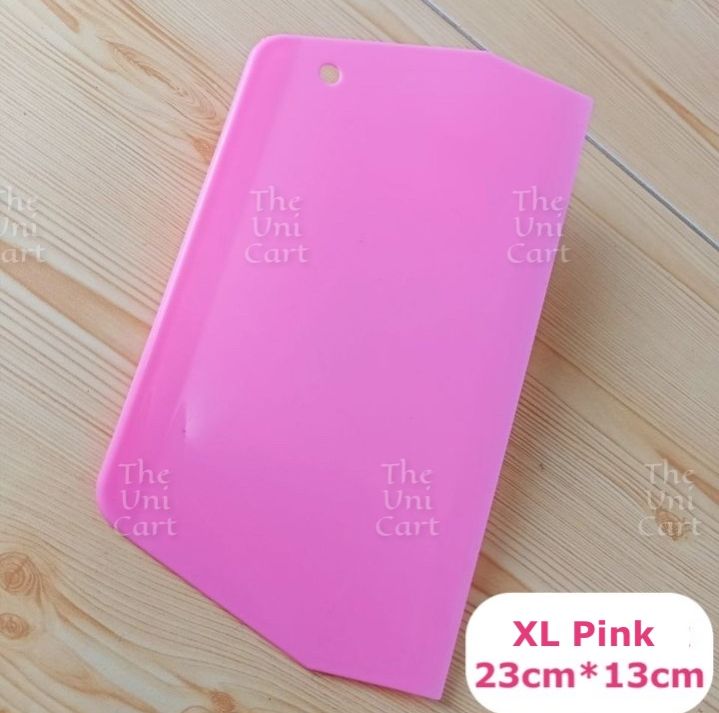 Plastic Dough Cutter Scraper Large Small Size Plastic Scraper for ...