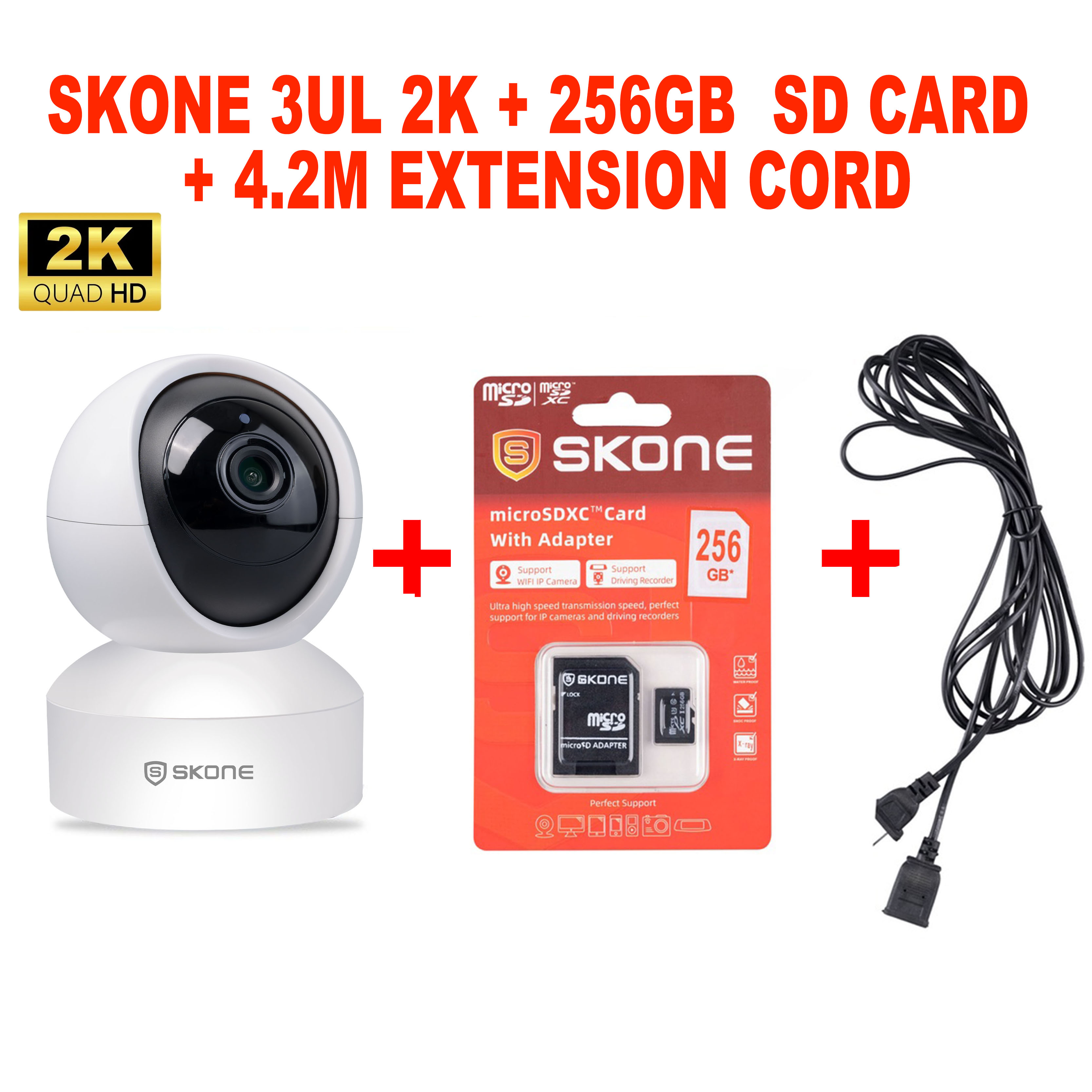 TUYA CCTV IP Camera 3MP Full HD 2K Smart Security WiFi Auto Track ...