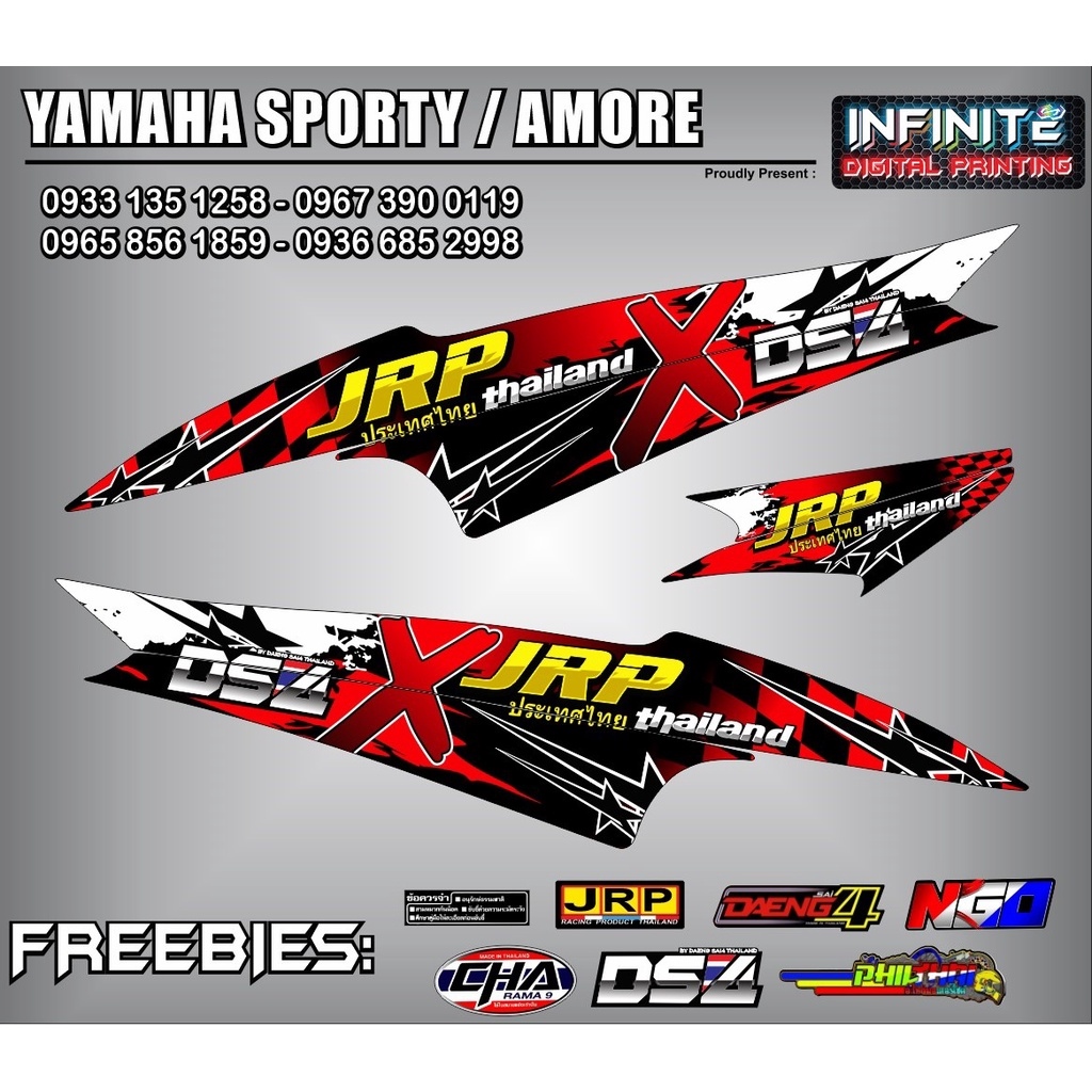 MIO SPORTY JRP Decals | Lazada PH