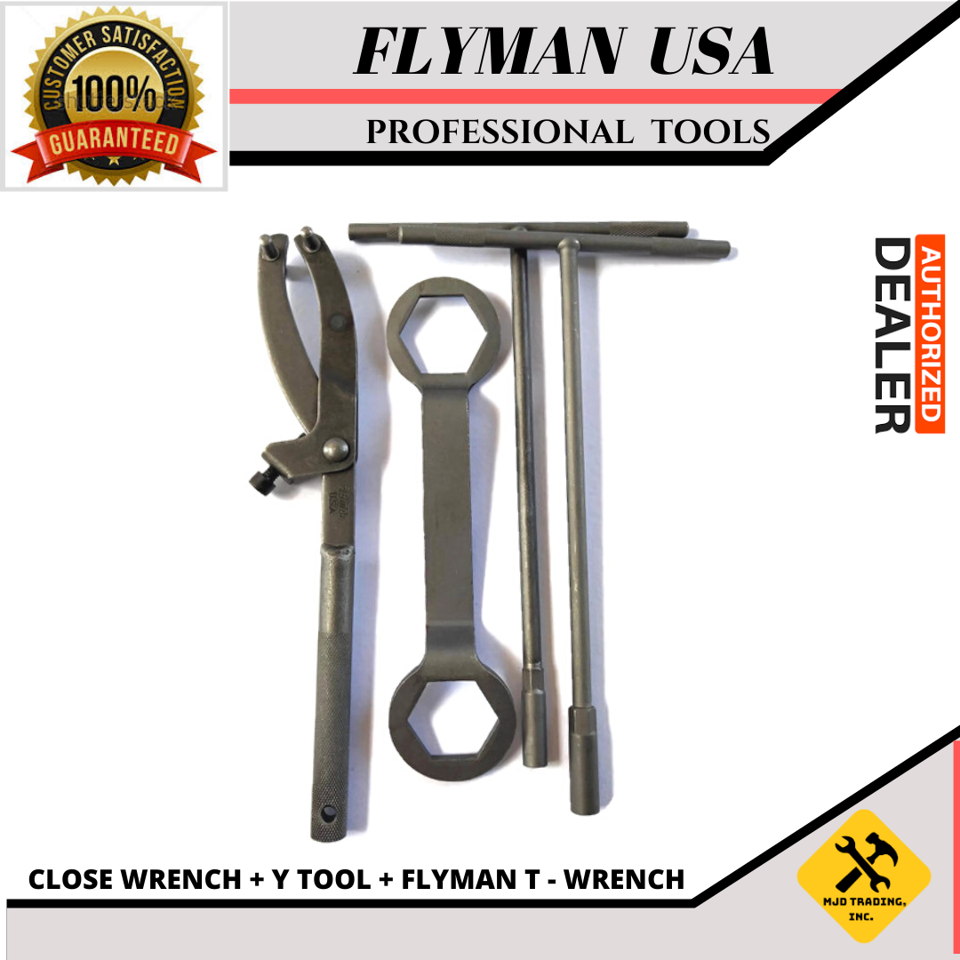 FLYMAN USA CLOSE WRENCH, Y TOOL, 2 PCS. T WRENCH SET | Lazada PH