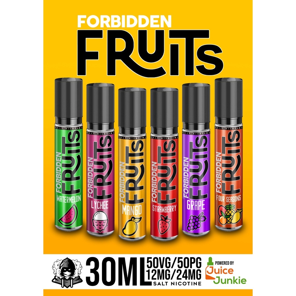 Forbidden Fruits 30ml Salt Legit Juice Liquid 12-24mg | Lazada PH