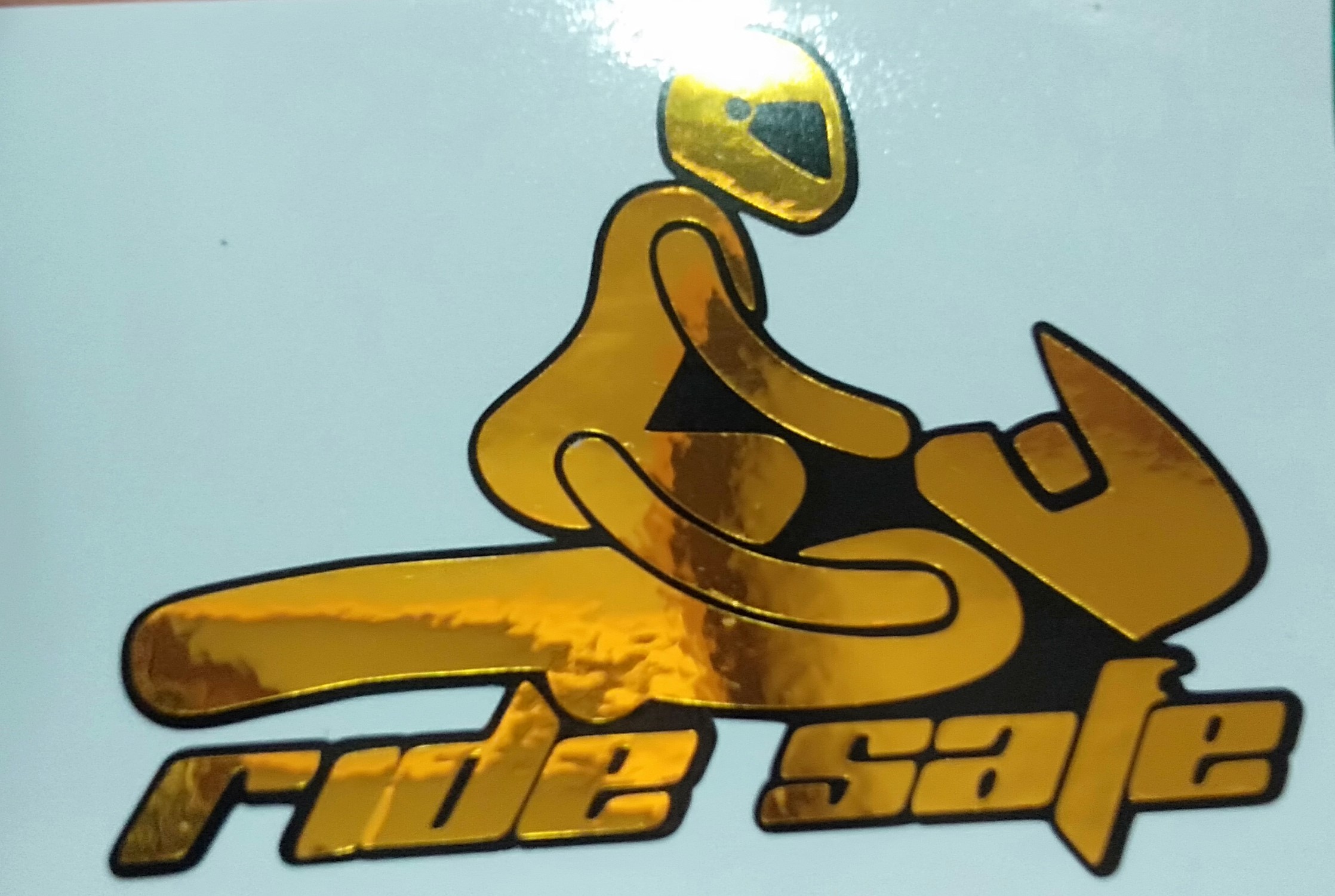 RIDE SAFE STICKER DECALS FOR MOTORCYCLE CAR | Lazada PH