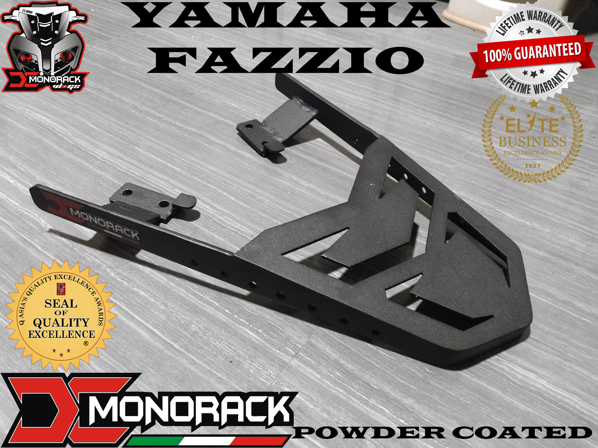 Yamaha Fazzio / Topbox Bracket / DCmonorack | Lazada PH