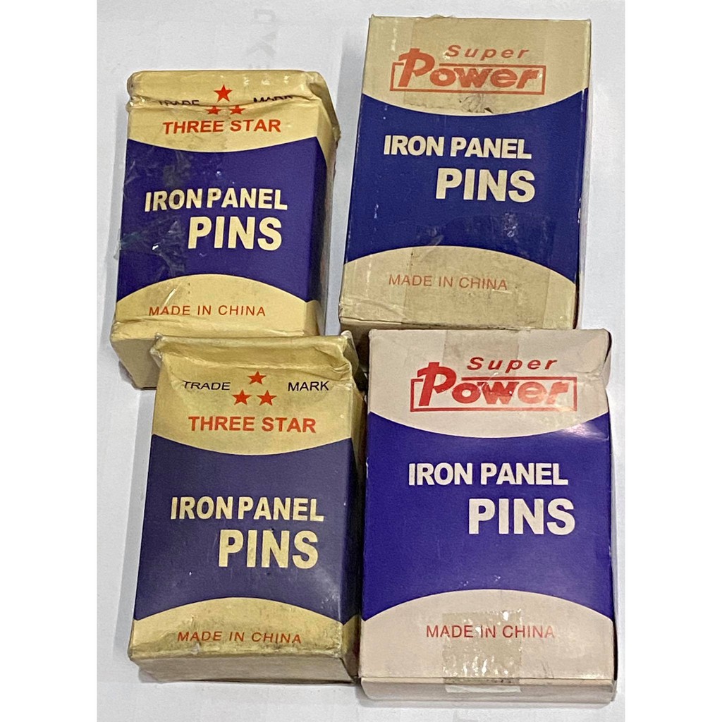 smooth nail iron shoe tacks pakong bakya threestars thumb wood big head ...