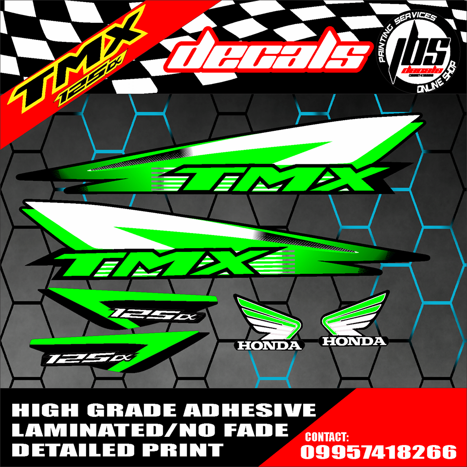 tmx 125 decals | Lazada PH
