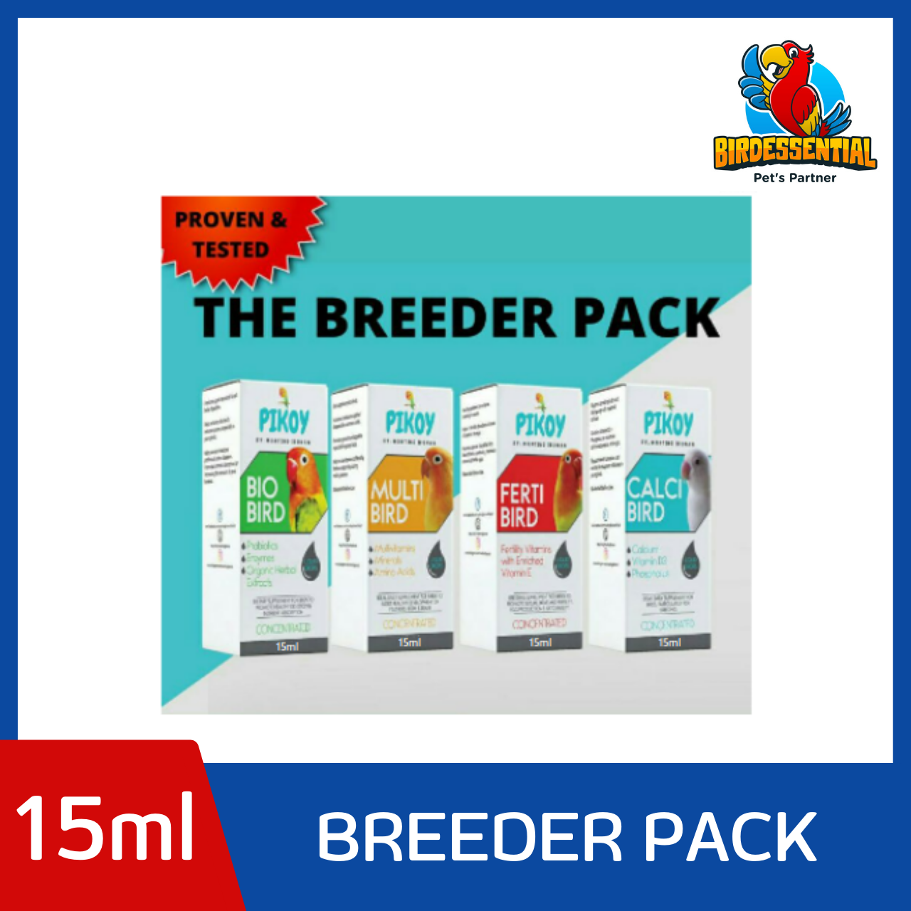 PIKOY THE BREEDER PACK - 4 Pillars of Healthy & Successful Breeding, 4 ...