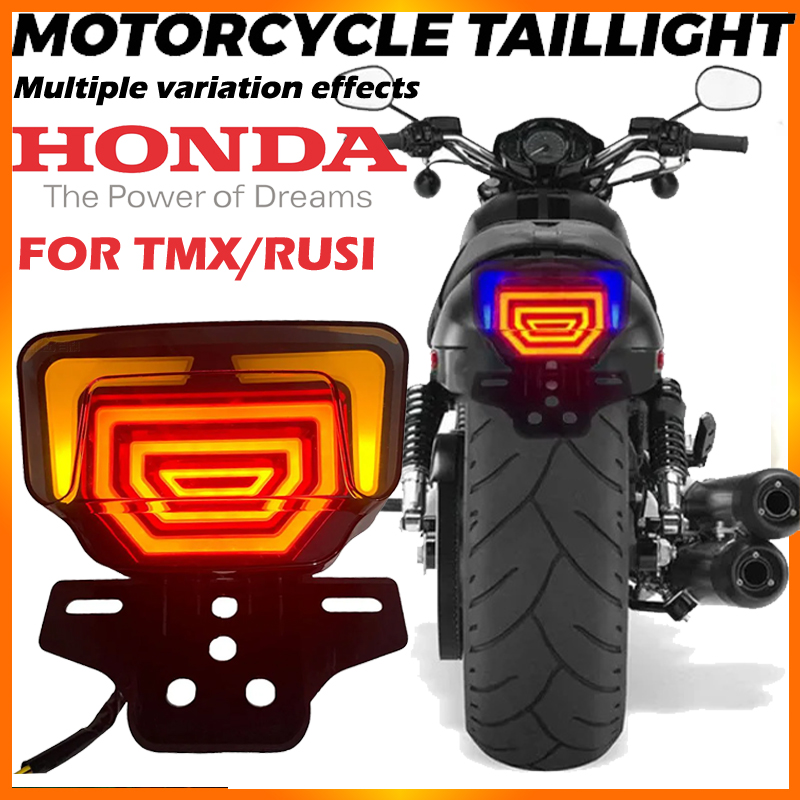 Universal Motorcycle brake light tail light assembly TMX 125 TMX 155 ...
