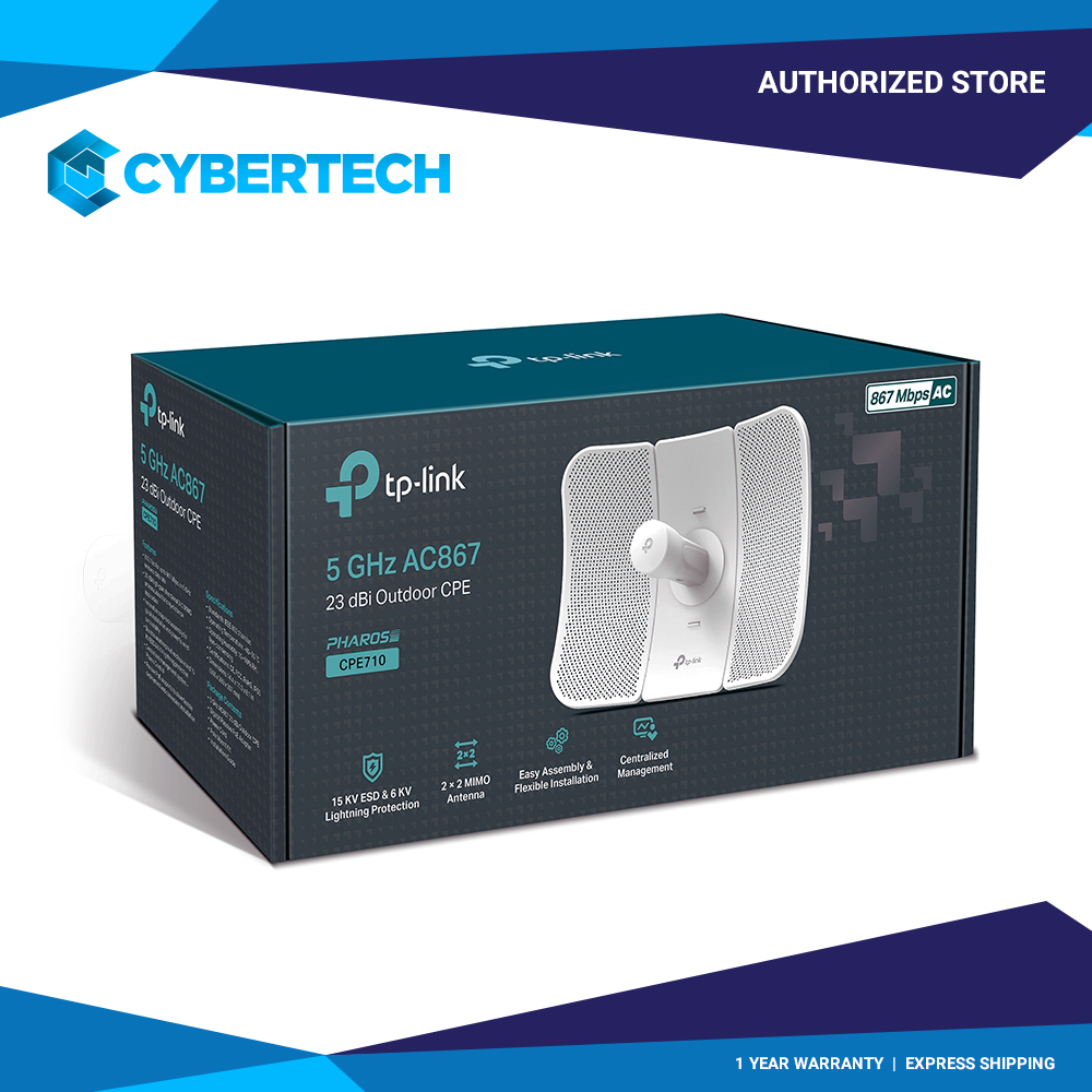TP-Link CPE710 5GHz AC 867Mbps 23dBi Outdoor CPE | Lazada PH