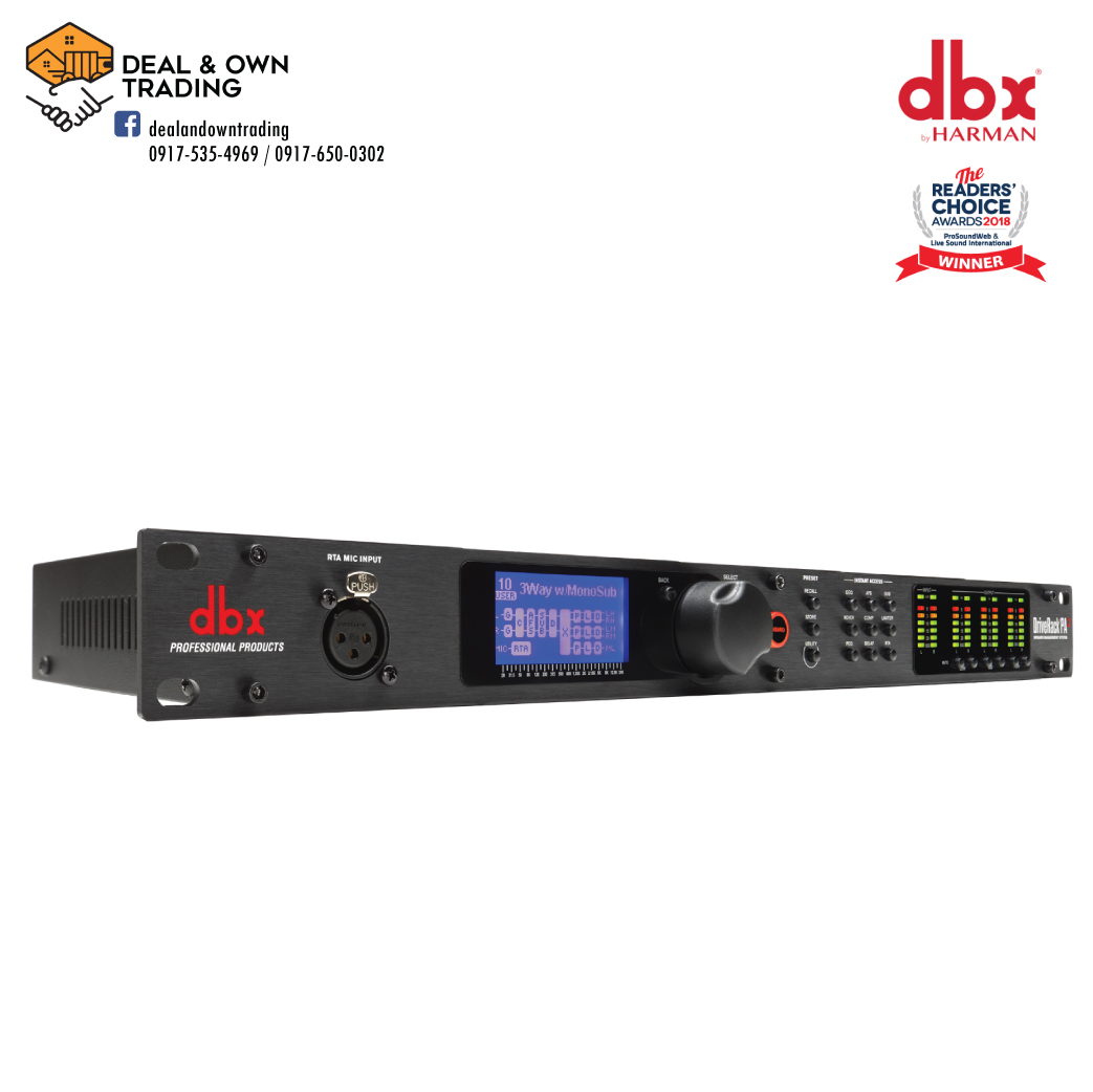 Original DBX DriveRack PA2 Complete Loudspeaker Management System | Lazada PH