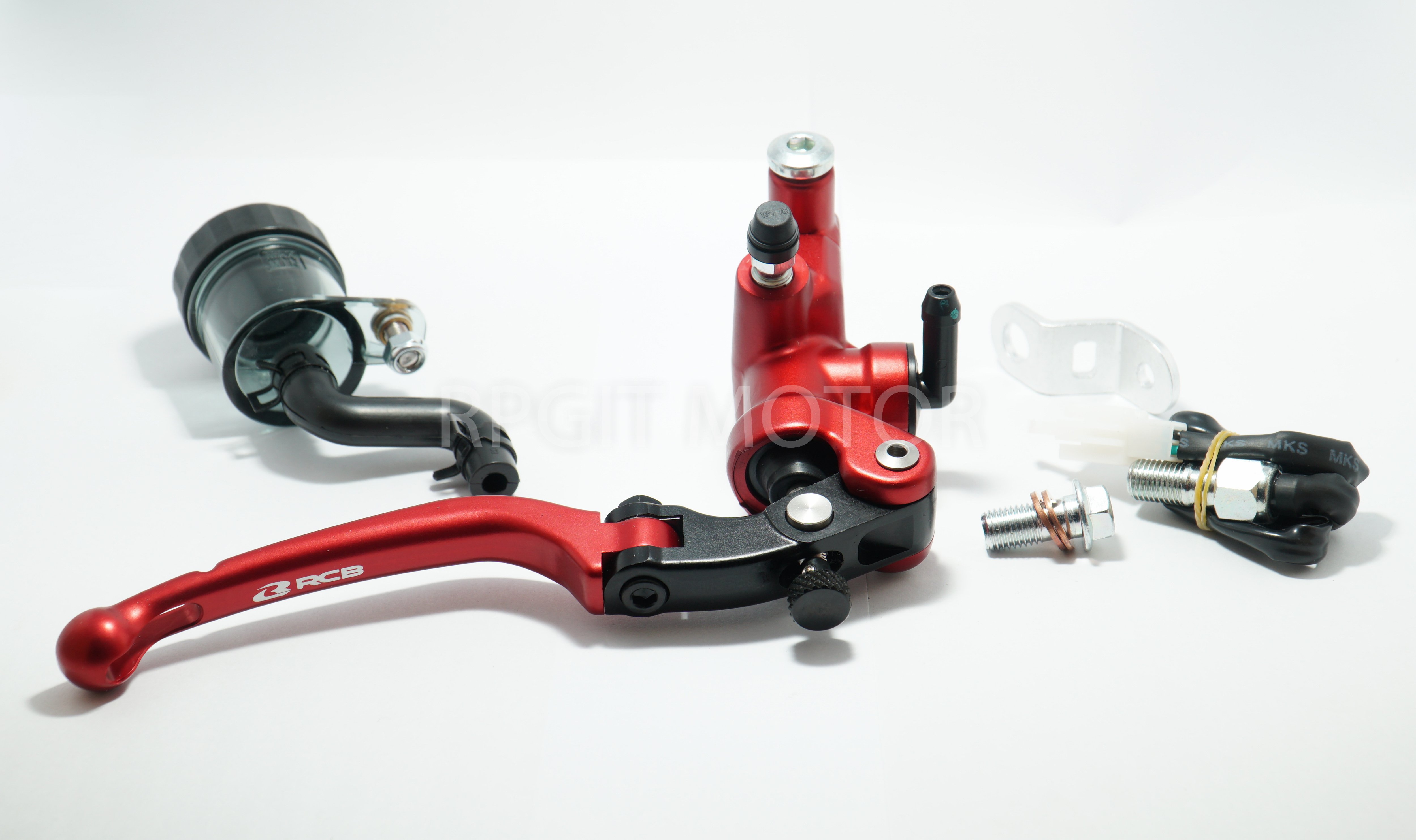 Racing Boy RCB S1 FORGE MASTER BRAKE PUMP 14mm RH red | Lazada PH