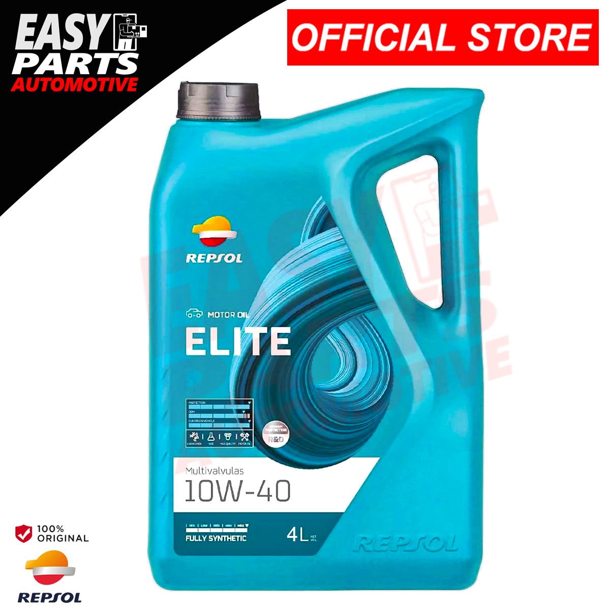 Repsol Elite Multivalvulas 10W-40 100% Fully Synthetic | Lazada PH