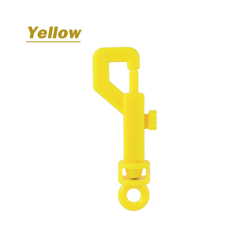 11Pcs Bird cage lock Plastic door hook lock P Spring lock for rabbit ...