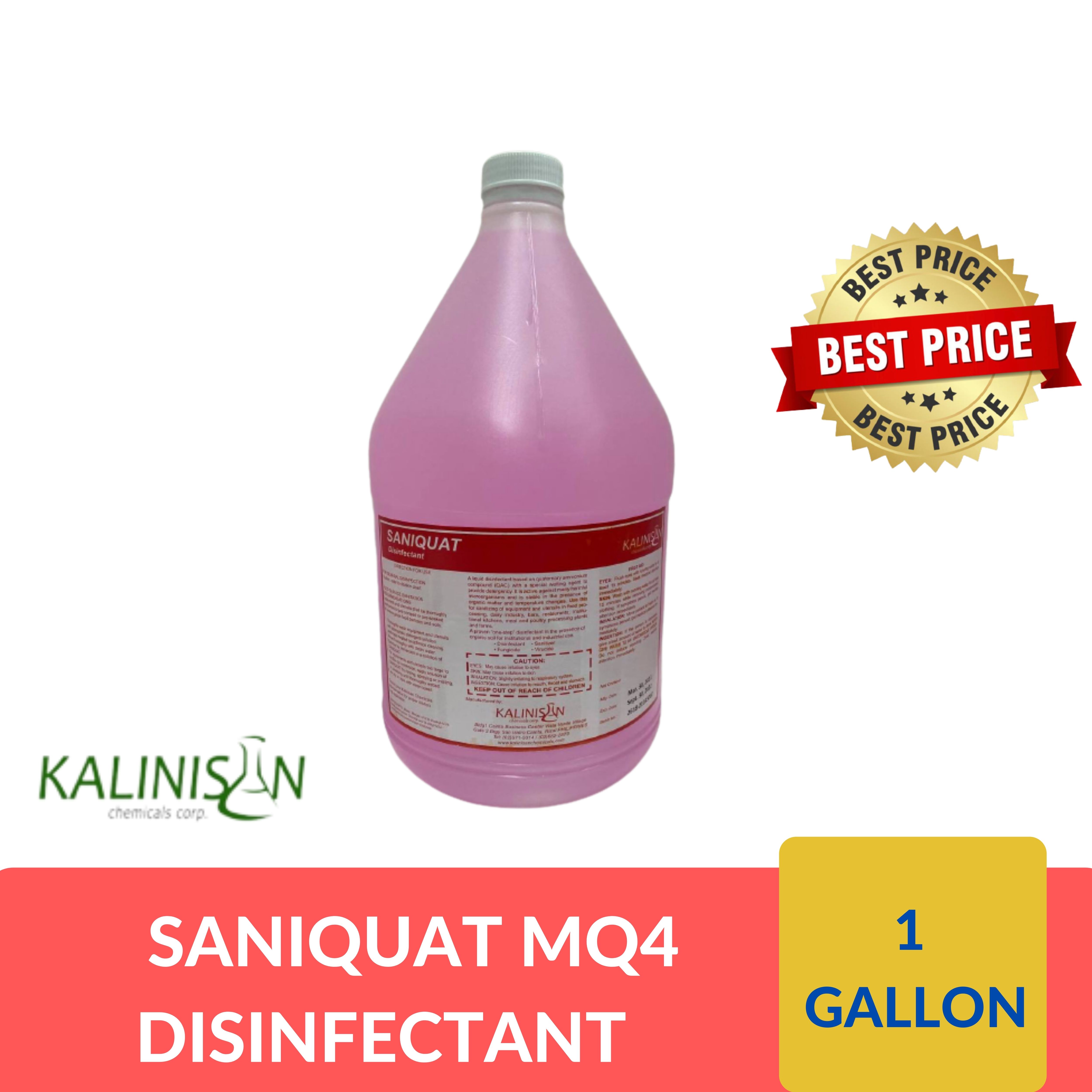 100% Original 365 Clean Kalinisan Saniquat MQ4 Multi-quat Disinfectant ...