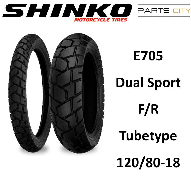 Shinko Tires E705 120/80-18 F/R TT | Lazada PH