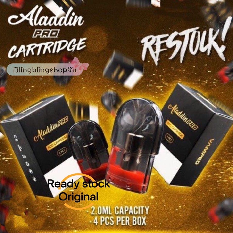 ready stock Original Aaladdin Pro Cartridges Aaladdin Pro Catridge ...